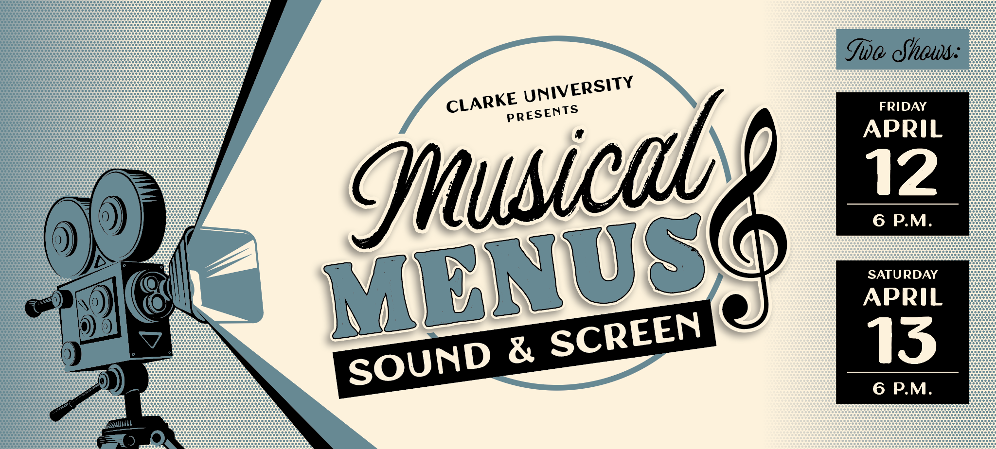 Musical Menus Presents Hits of Sound and Screen - Clarke University ...